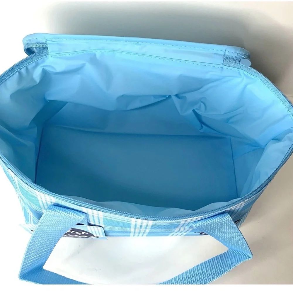 Bags | Foodland Palaka Cooler Bag Baby Blue | Poshmark